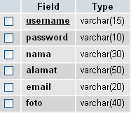 Contoh Aplikasi Web Registrasi Sederhana Menggunakan PHP MySQL