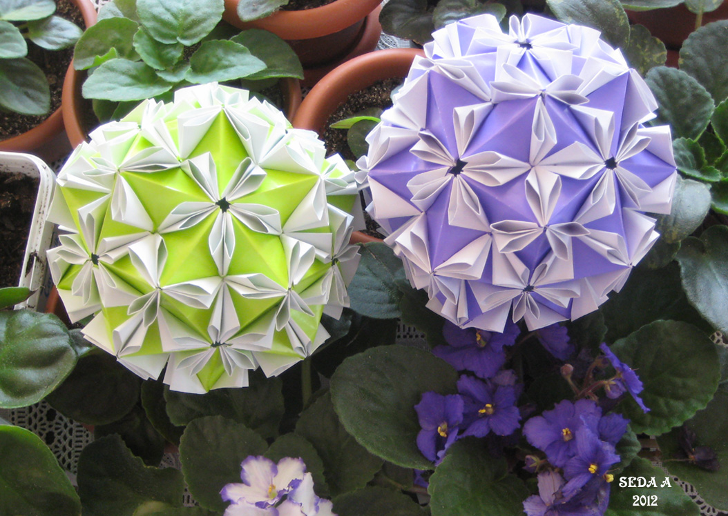 Seda'nın Origami Dünyası: Loop Kusudamalarım ve Tasarımcısı Saburo Kase