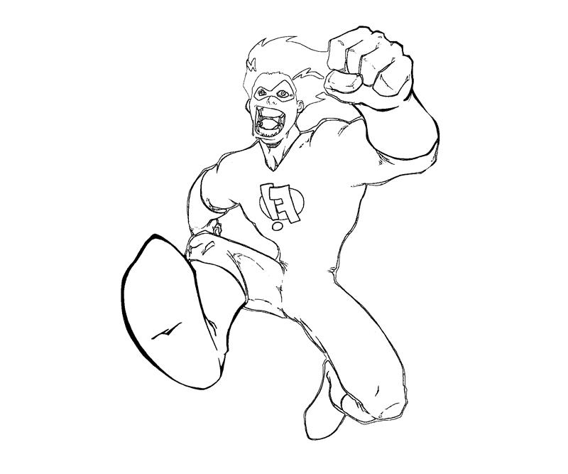 Freakazoid 4 Coloring | Crafty Teenager