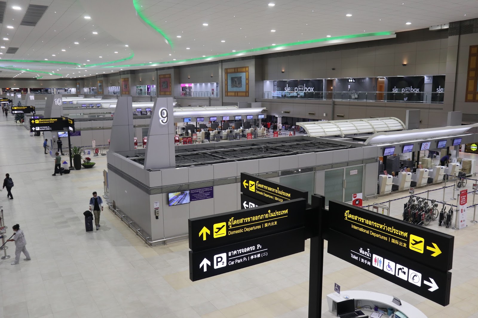 Menginap di Bandara Don Mueng (DMK) Bangkok