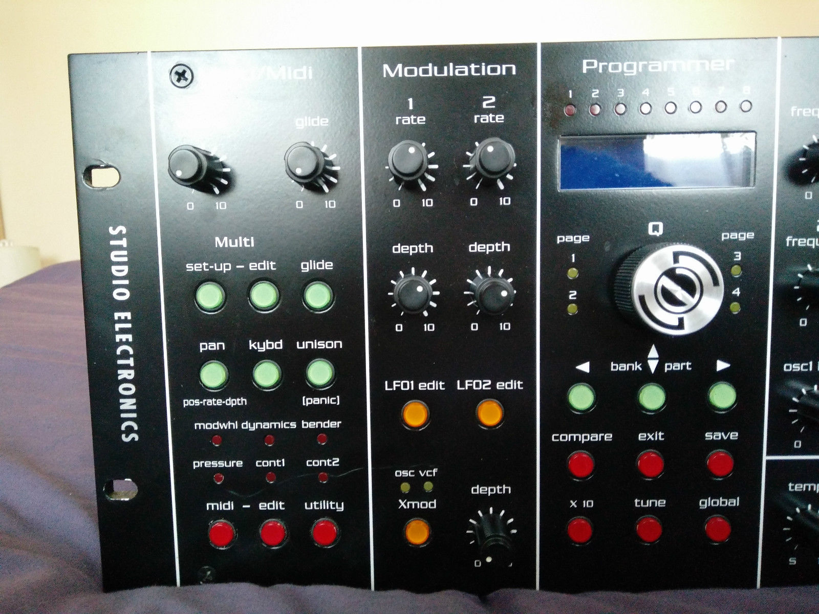 MATRIXSYNTH: Studio Electronics Omega 8 with Multiple Filter Types & Mods