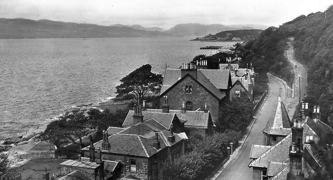 Tour Scotland: Old Photograph Lower Skelmorlie Scotland