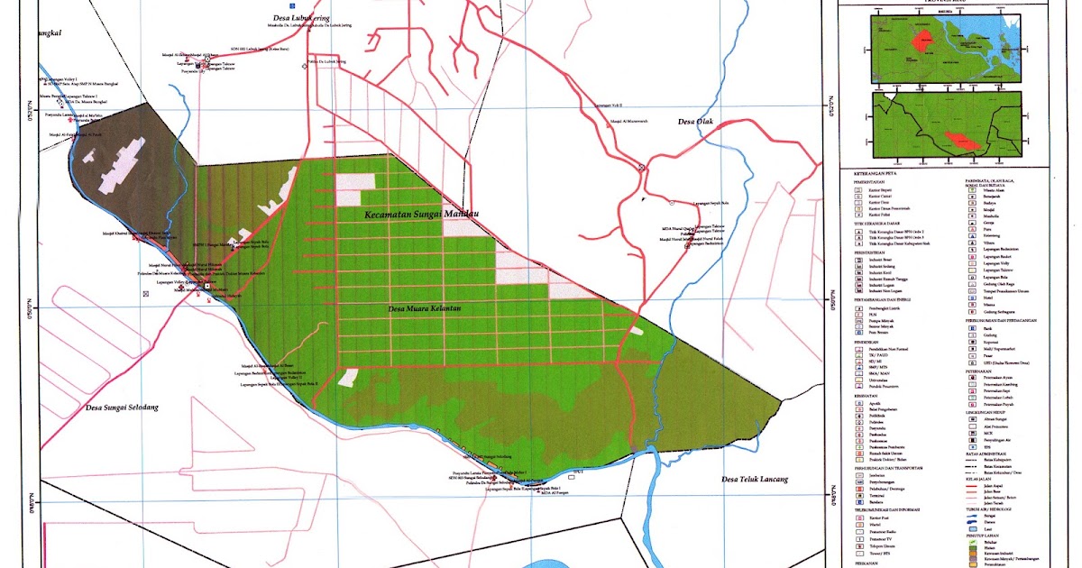 24+ Peta Kabupaten Kuansing Riau PNG