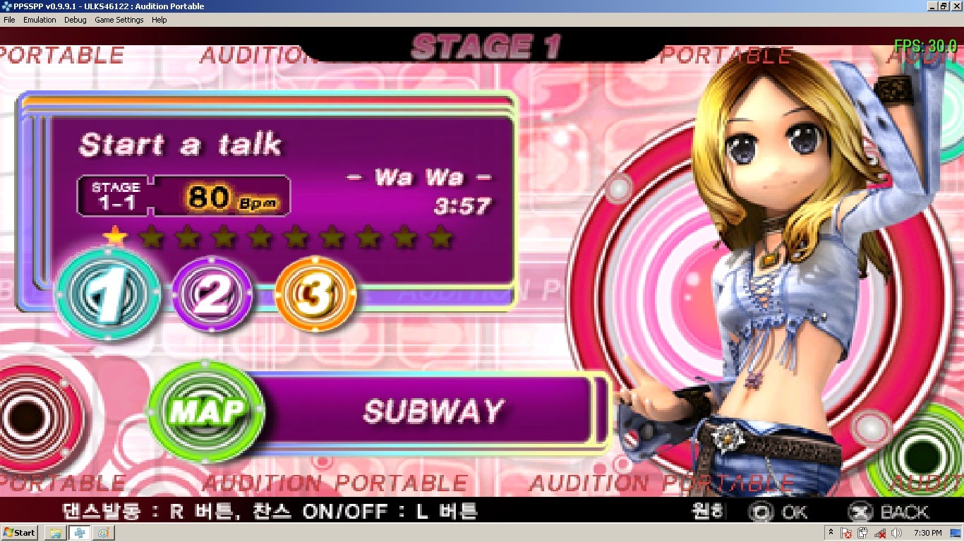 [ Games ] Audition Portable (Korea) - PSP