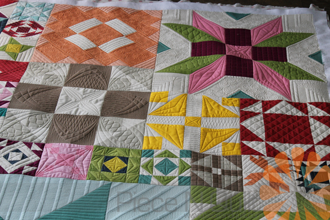 Piece N Quilt: Moda Modern Building Blocks Quilt - Custom Machine ...