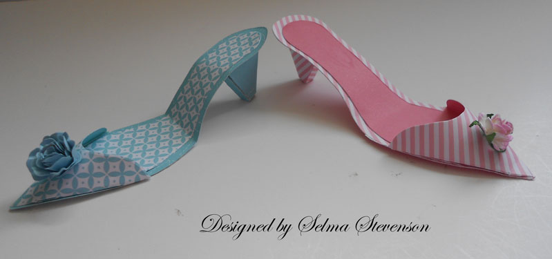 Selma's Stamping Corner and Floral Designs: Dimensional Shoes