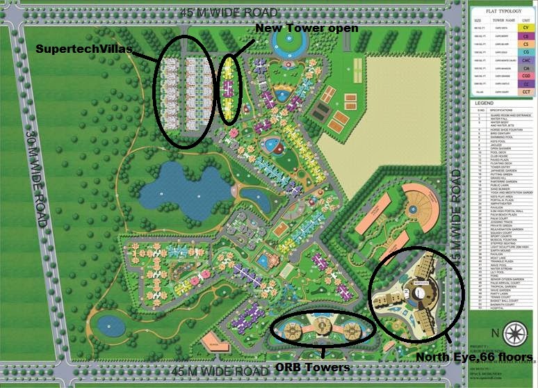 Supertech Capetown Sector-74,Noida || New Towers Open || No EMI Till ...