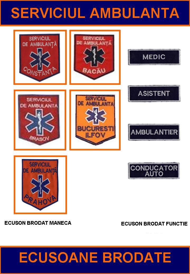 IMBRACAMINTE TINUTA UNIFORME SERVICIUL JUDETEAN DE AMBULANTA: ACCESORII ...