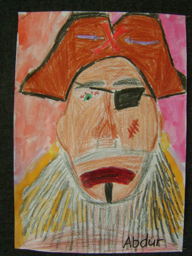 Grade 4P Online: Pirate Portraits