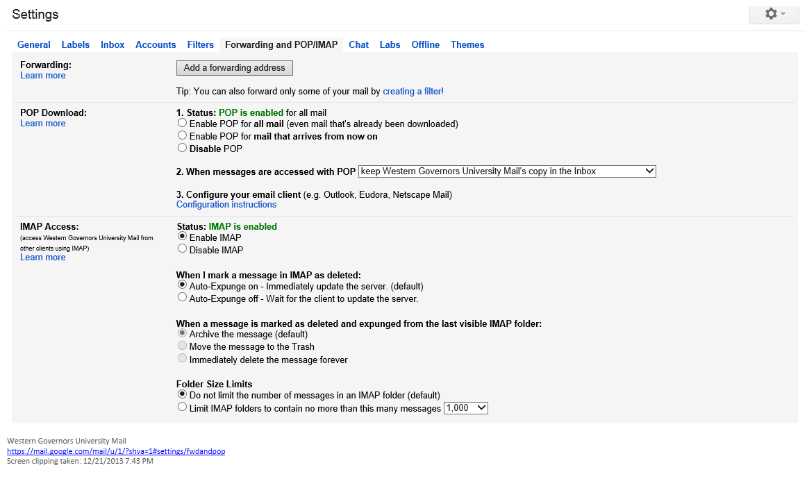 How to add WGU Email to Outlook: How to add WGU Email to Outlook