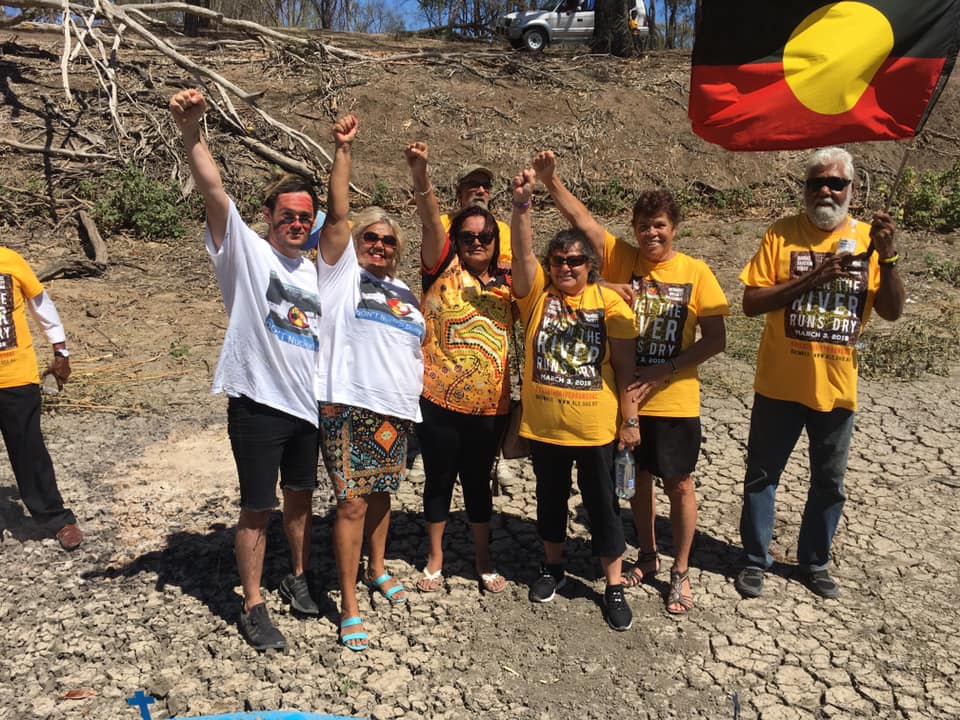 Vanguard: Indigenous Australians lead water protest