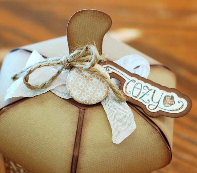 Paper Creations by Kristin: 3D Acorn box