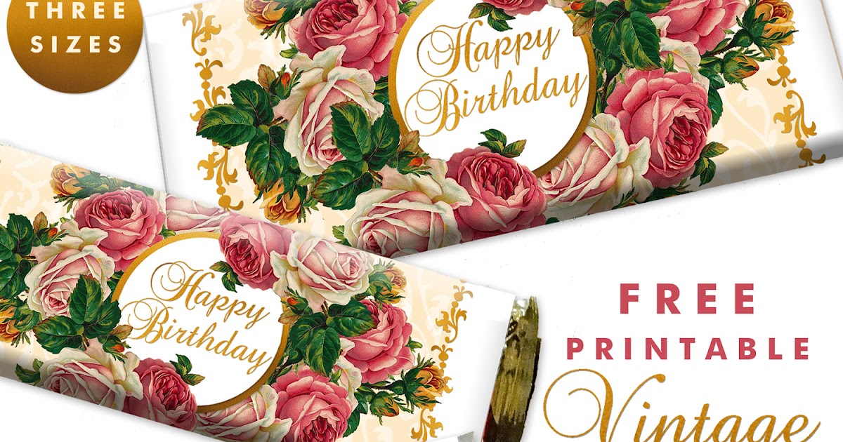 Free Printable Birthday Candy Wrappers | Party Planning