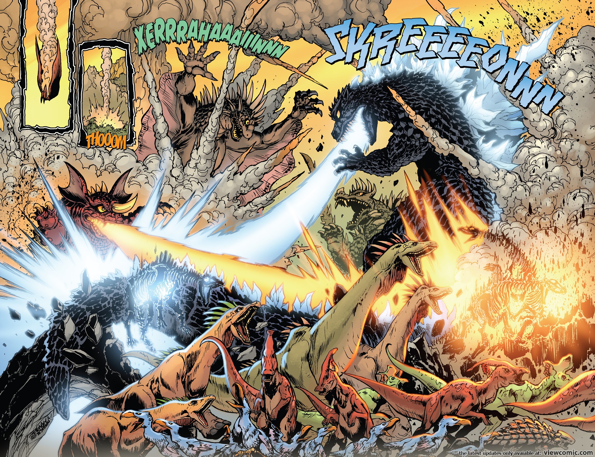 Godzilla: Rage Across Time (IDW Publishing) - Issue #5 | OceComic