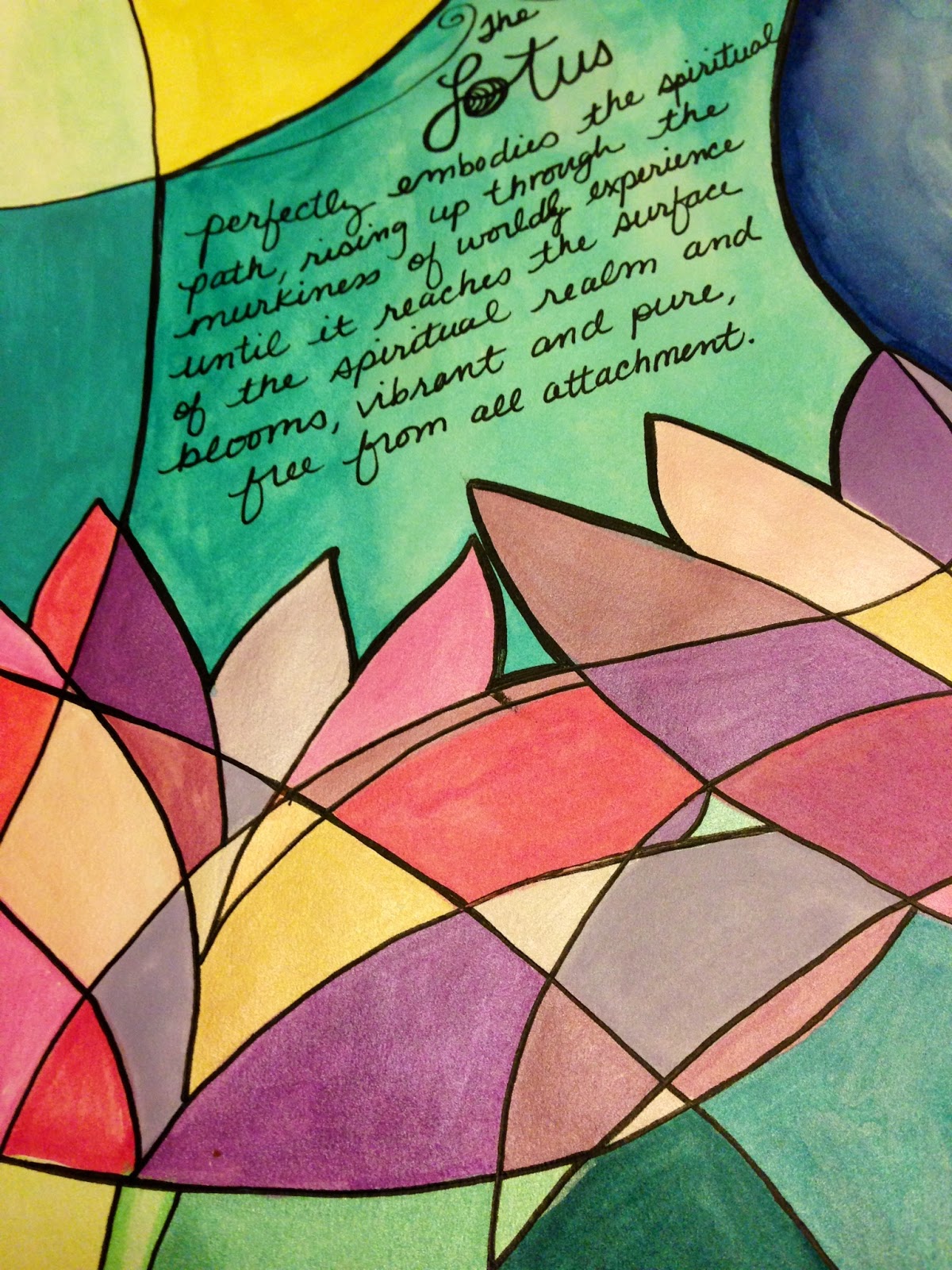 Artist Chandra Merod: Prismatic Lotus