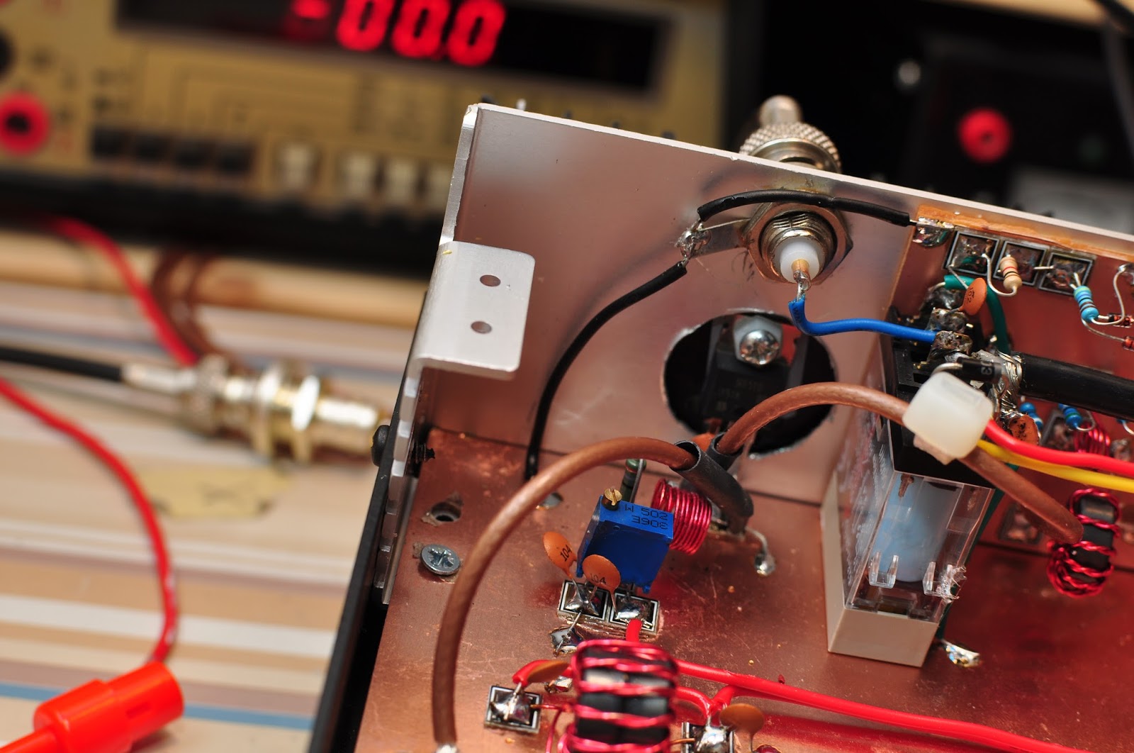 DIYcrap: WA2EBY IRF510 amplifier