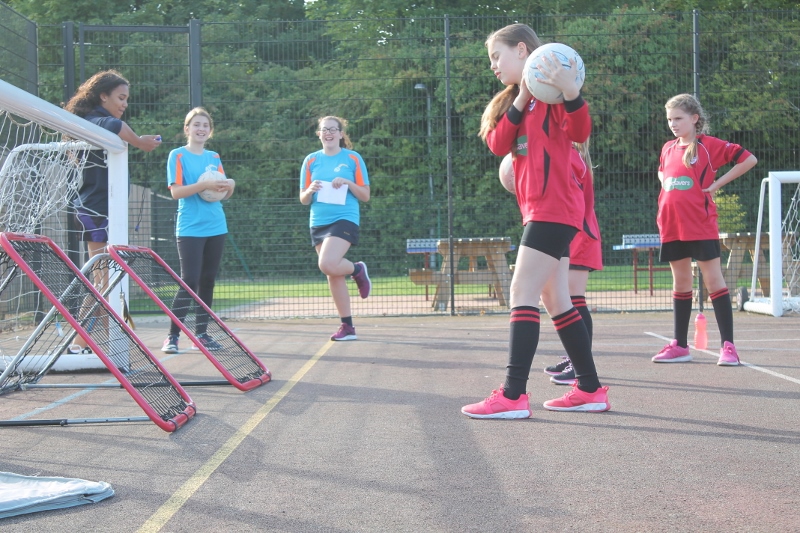PE at Marston: Netball Skills and Development training