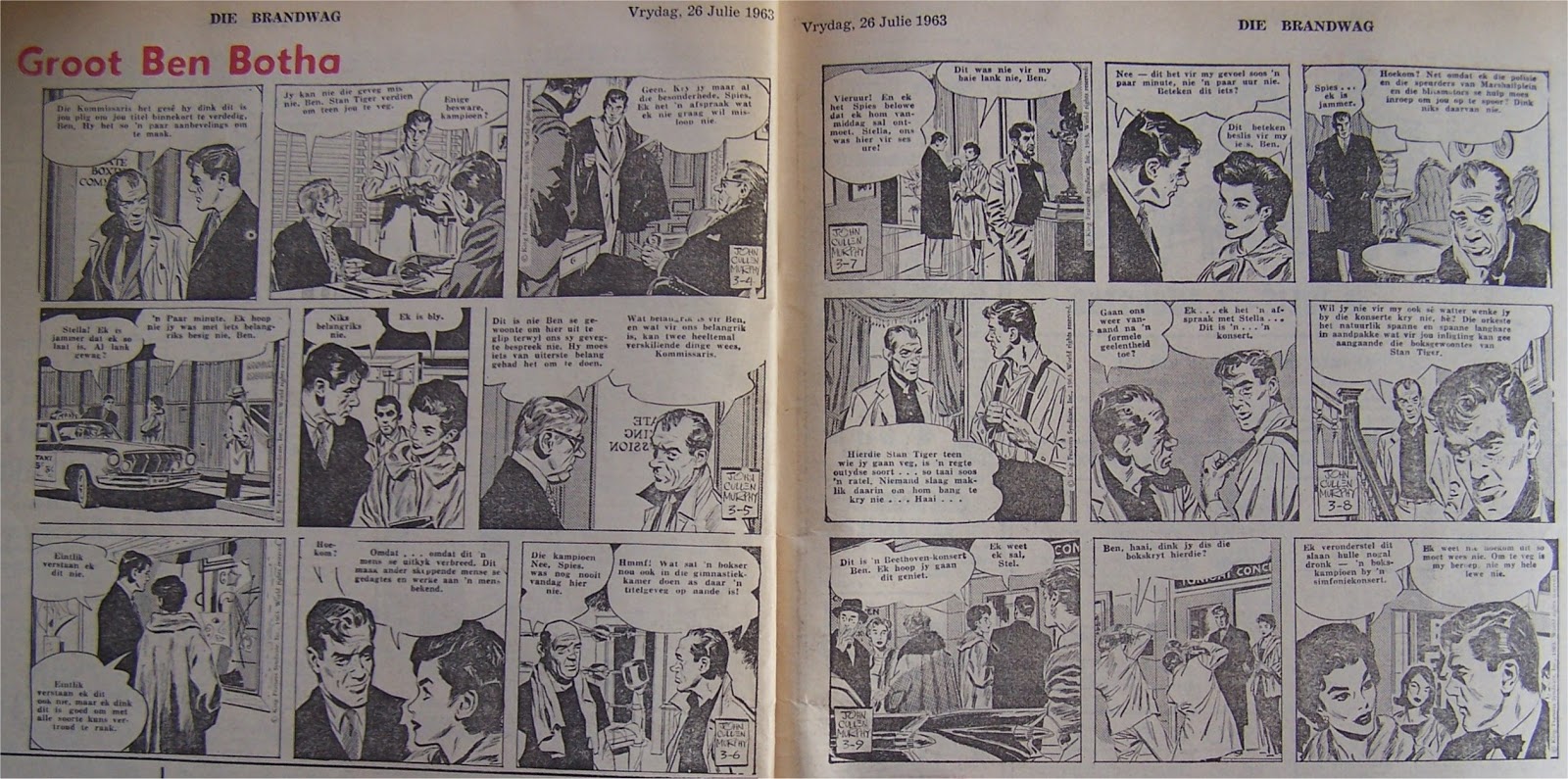 South African Comic Books: Classic Afrikaans Comic Strips