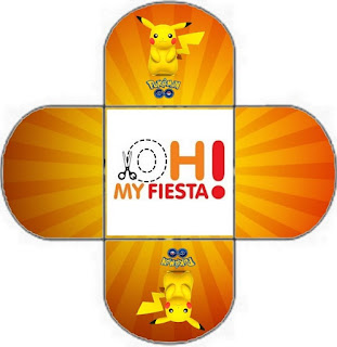 Pikachu: Free Printable Boxes. - Oh My Fiesta! for Geeks