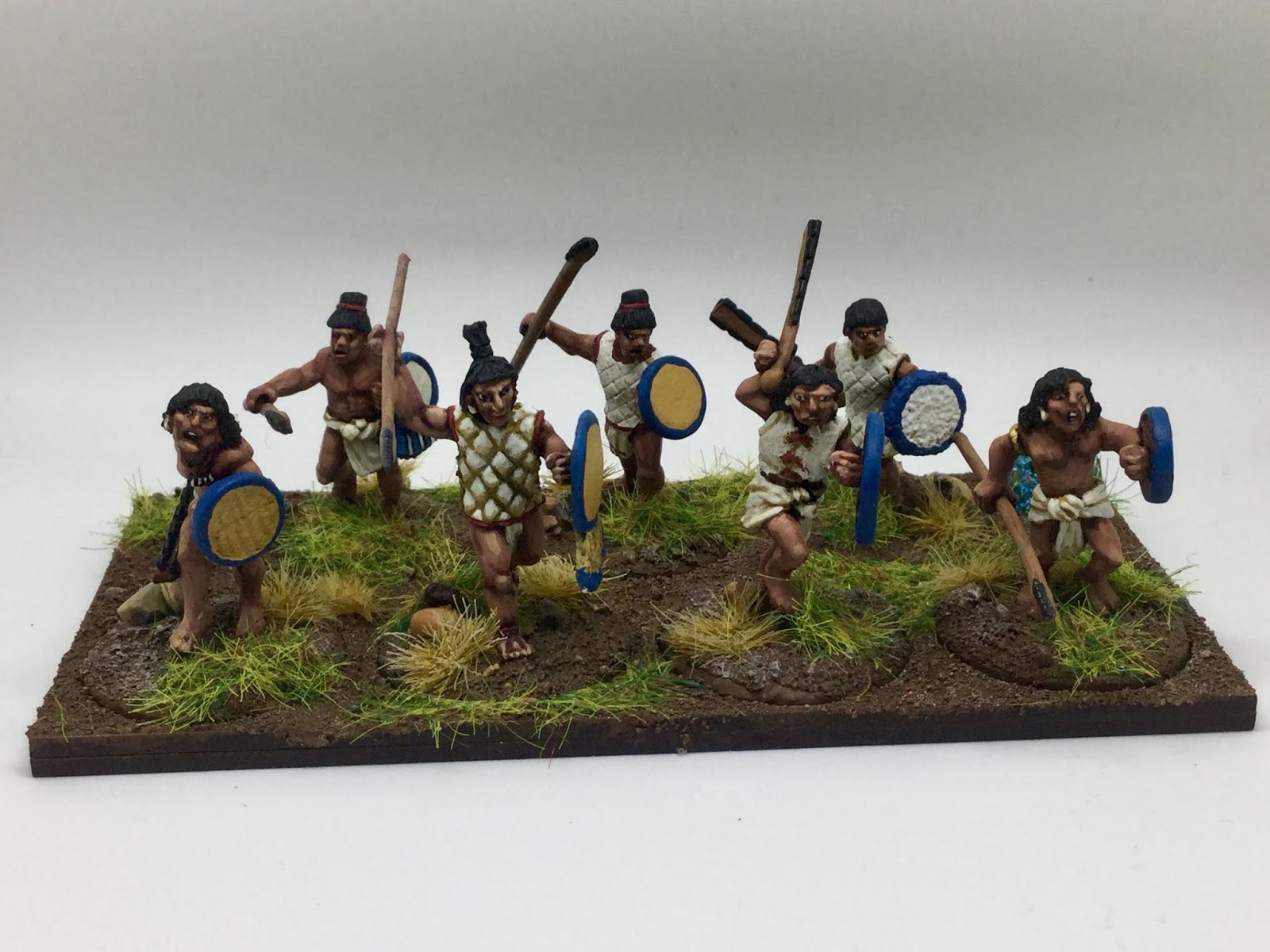 '74s to 88s' - A Model and Wargames blog: Impetus Aztec Army in 28mm