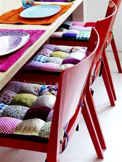 Casaosfera: 20 ideias feitas com patchwork