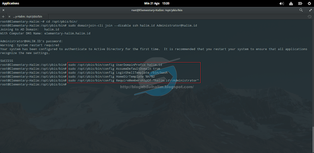 Cara Join Domain di Linux ~ Blog Abdul Halim