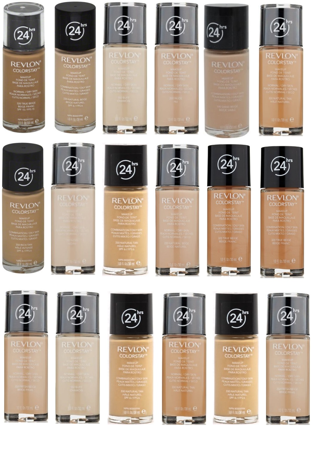 REVIEW : FOUNDATION REVLON COLORSTAY (Combination/ Oily Skin) "220 ...