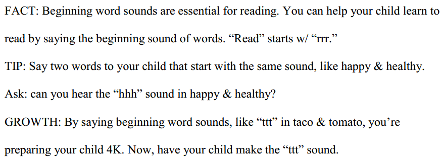 Texting Helps Young Children Read