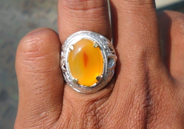 Pesona Batu Akik: AKA09-SOLD- Batu Kuning Extrajoss... Antik Loh