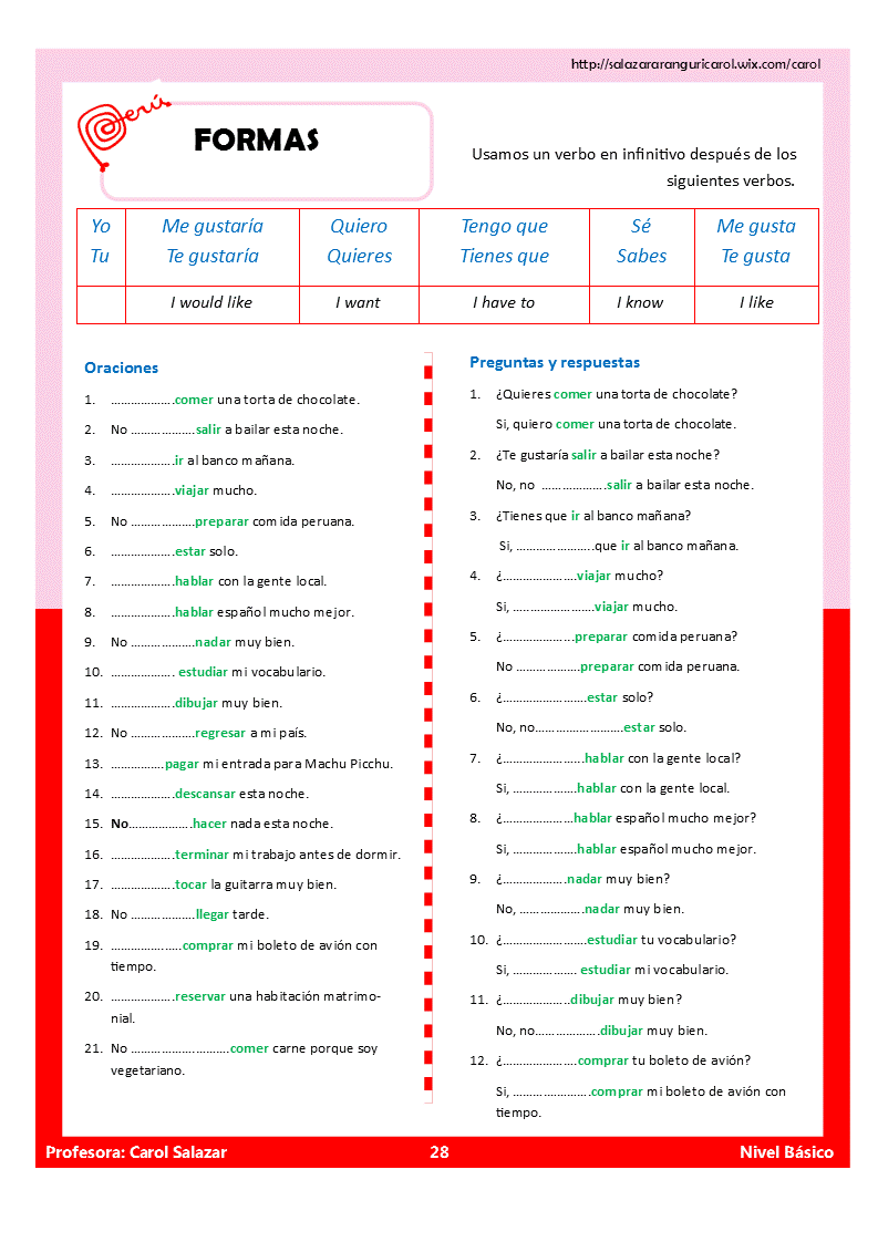 Curso Basico de Español