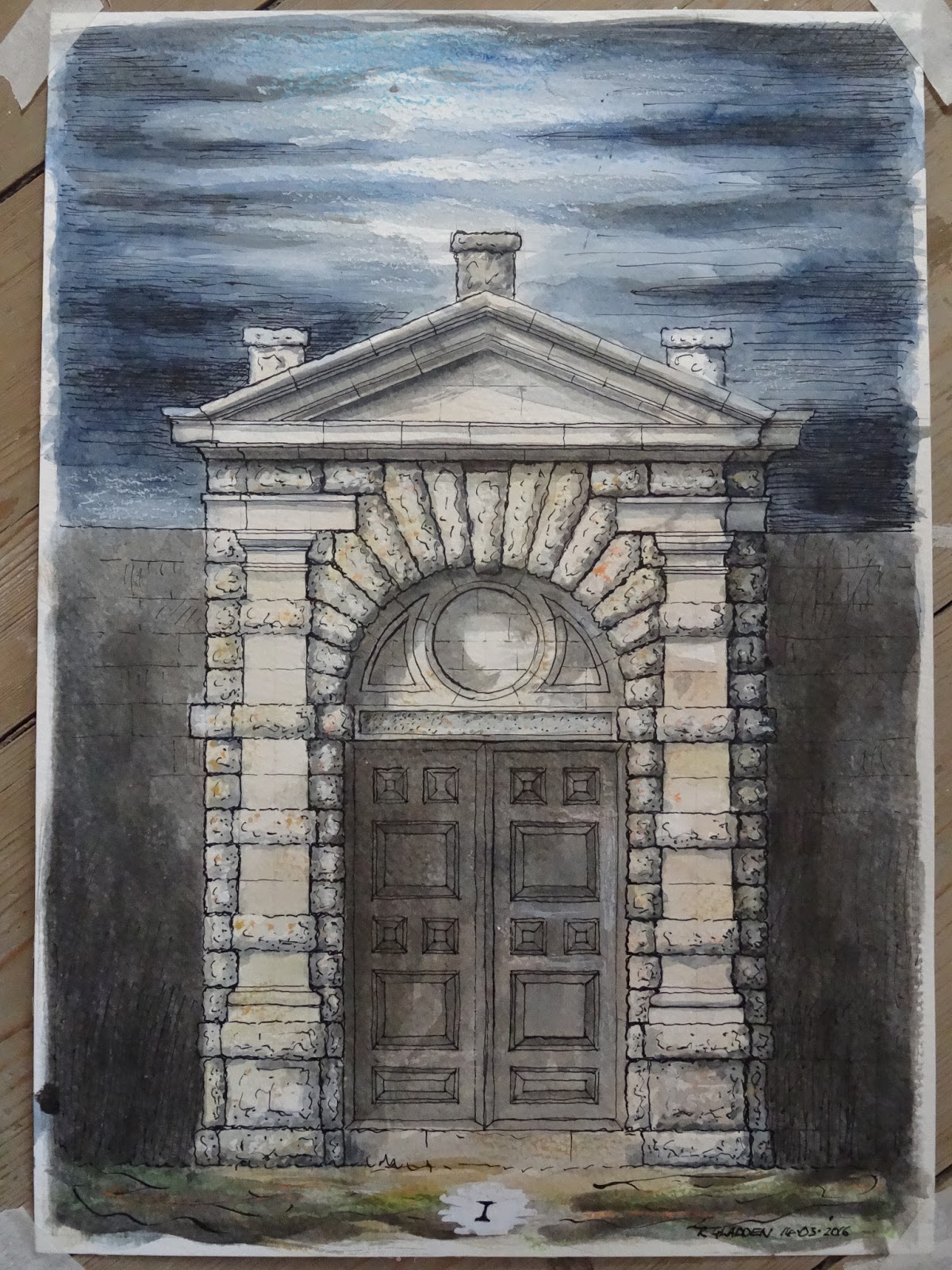 something of the chameleon: Own Work: The Rustiche of Sebastiano Serlio I