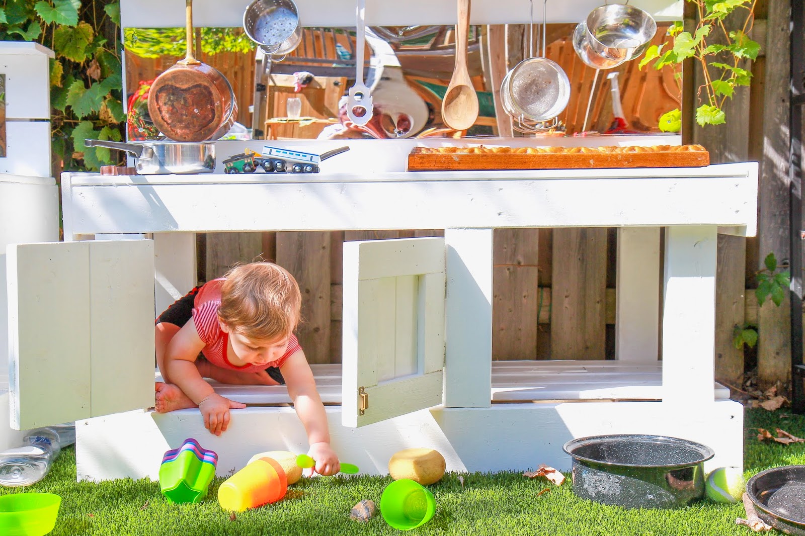 Our custom mud kitchen! | Transforming our Learning Environment into a ...