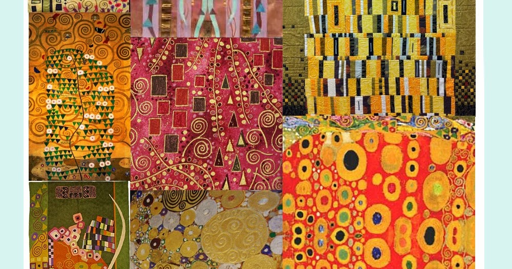 Alice Druzga : Klimt Patterns and Materials