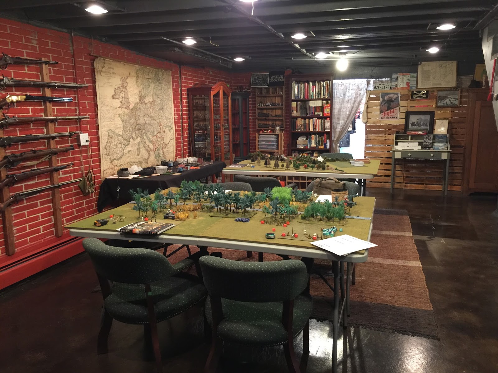 Black River Wargames Society: Bunker Bar and Wargame Gaming Room