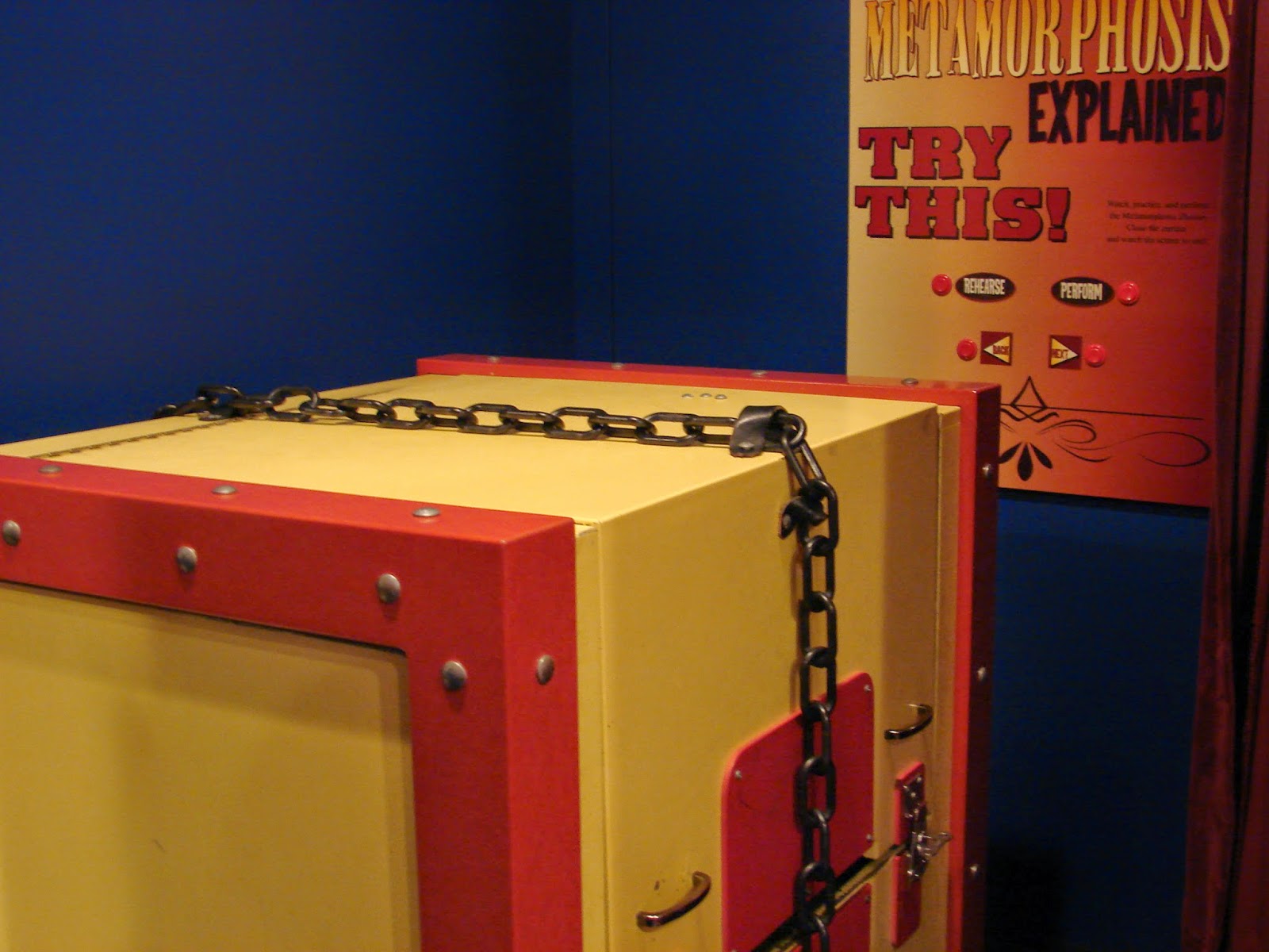 Sandra Scott's Travel Columns: Houdini Exhibit at The Castle in ...