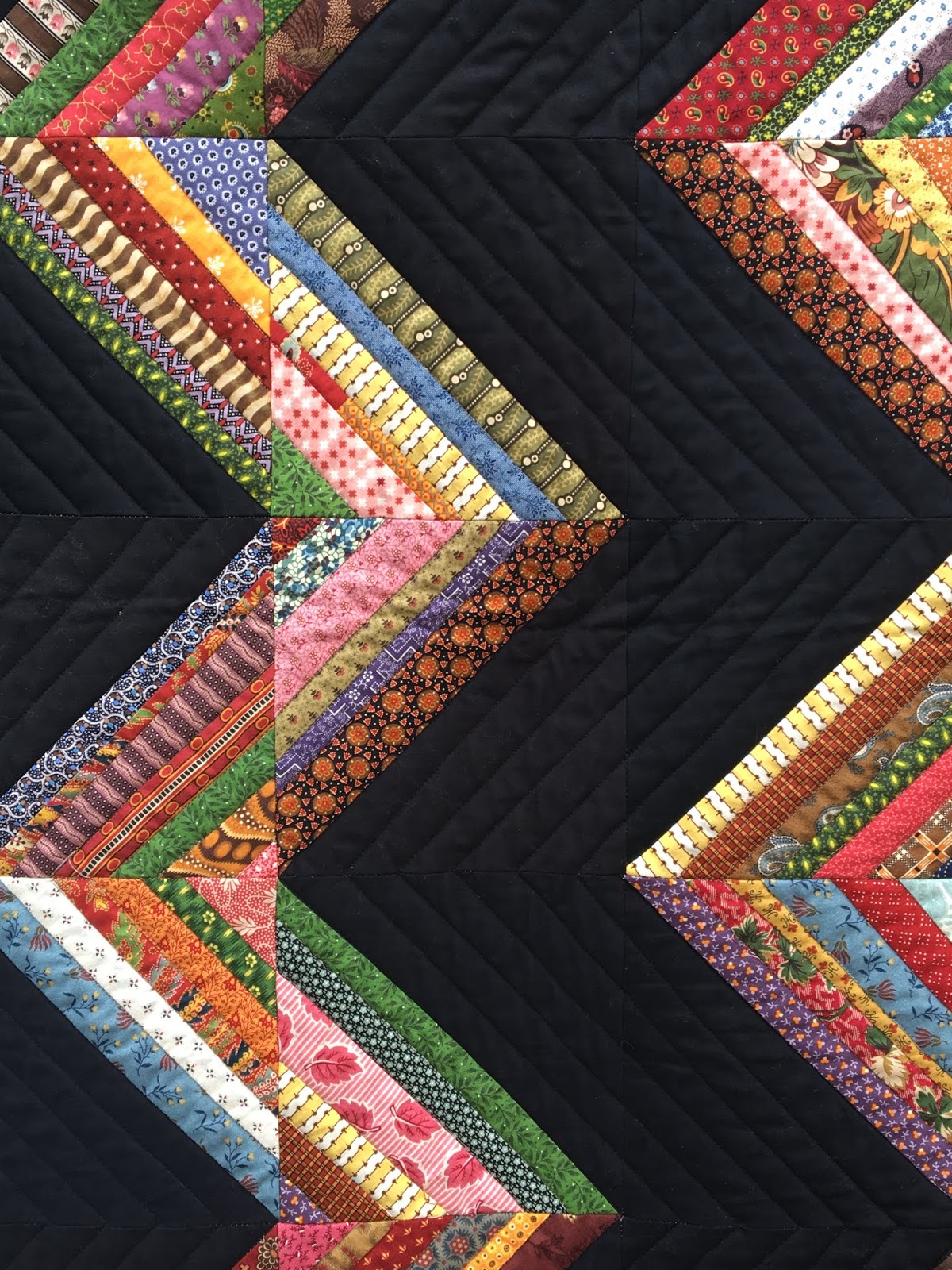 Grass Roots Quilting: Zig Zag Strings