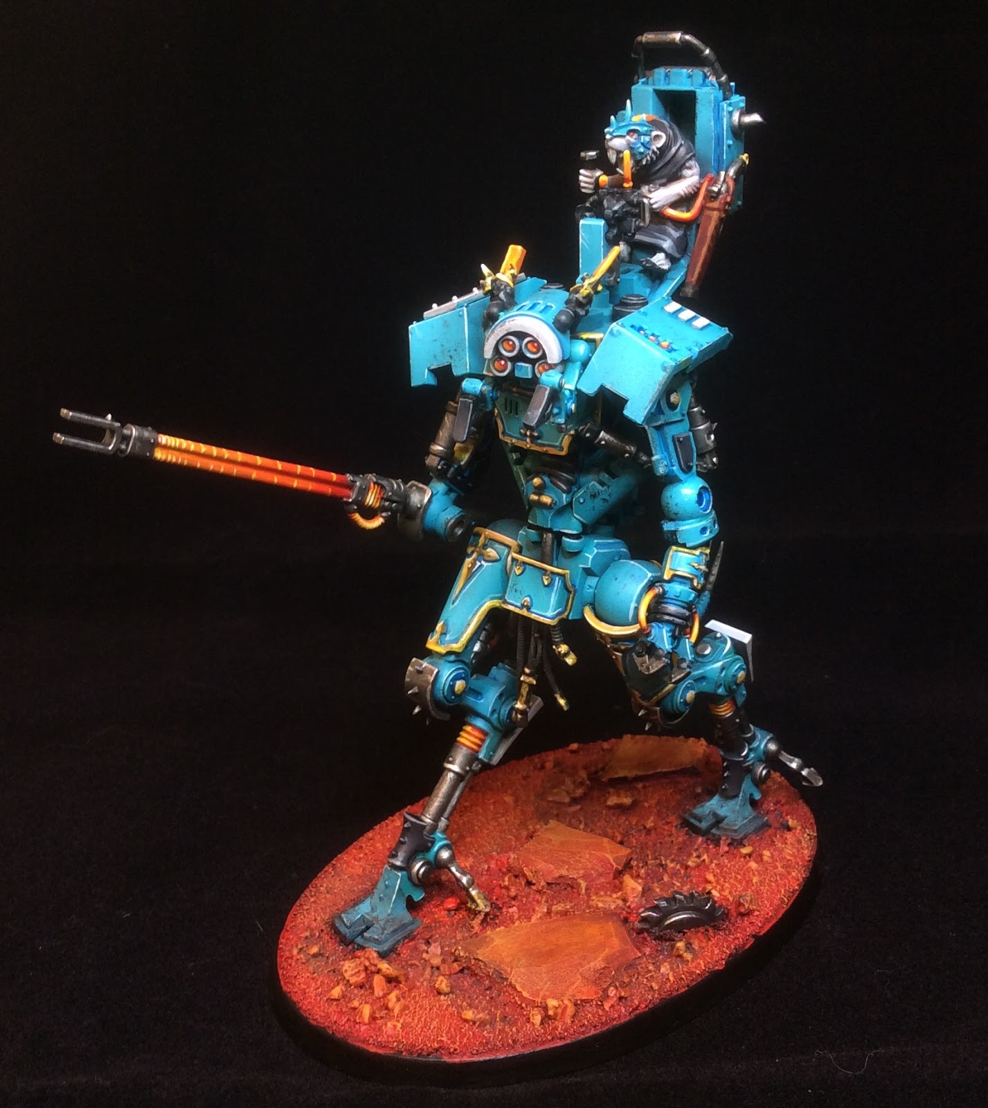 Tabletop Apocalypse: Dreadtober - 40k Skaven Dragoon, Complete!