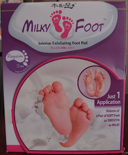 The Swanple: Review: Milky Foot Intense Exfoliating Foot Pad