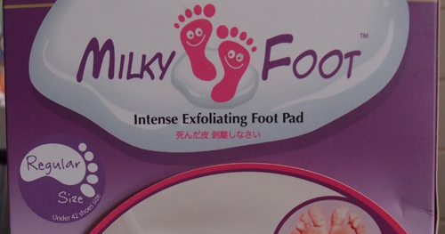 The Swanple: Review: Milky Foot Intense Exfoliating Foot Pad