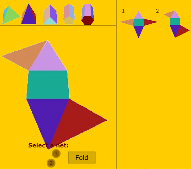 3D transformation to create Nets of a Rectangular Based Pyramid - a ...