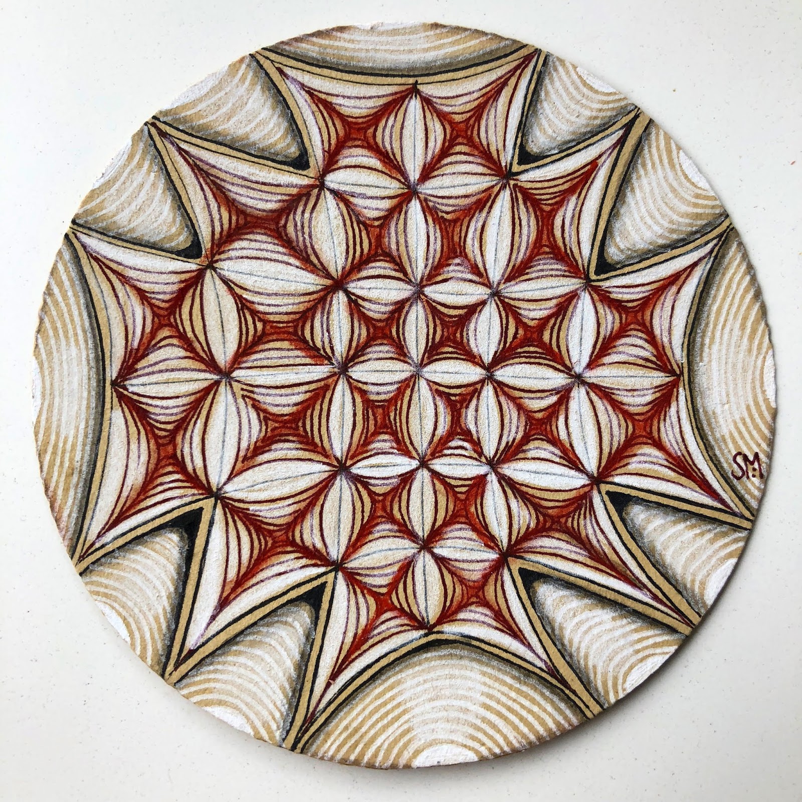 SimTangle : DIVA Challenge #365 and something about my Zentangle ...