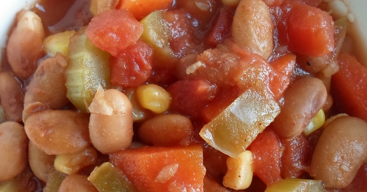 Happier Than A Pig In Mud: Vegetarian Pinto Bean Stew