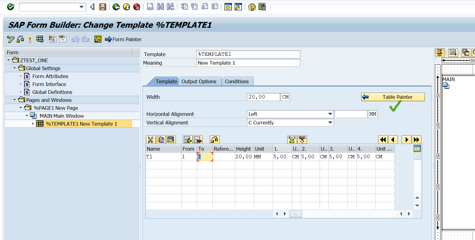 Gyan Factory - SAP Technical Project support: 10. Smartform :Designing a template in Smartform