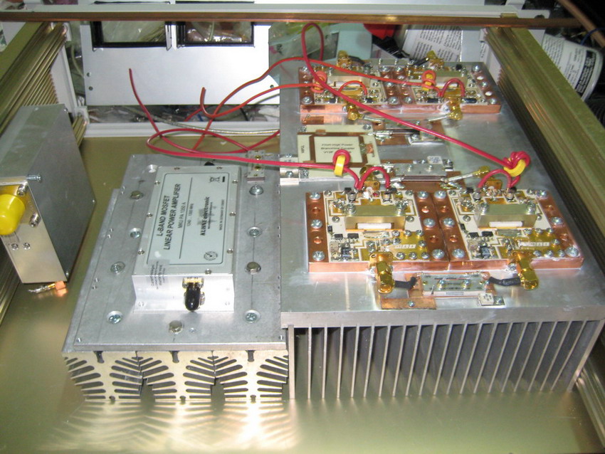 600w 23cm LDMOS Amplifier ~ ZS1II - VE2EK Amateur Radio Website