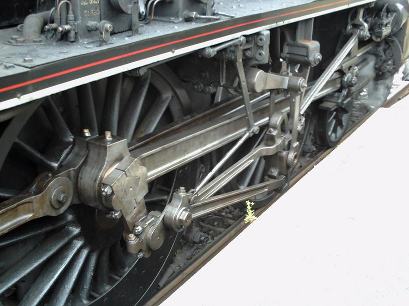 Steam Memories: 44767 Stepehsons valve gear
