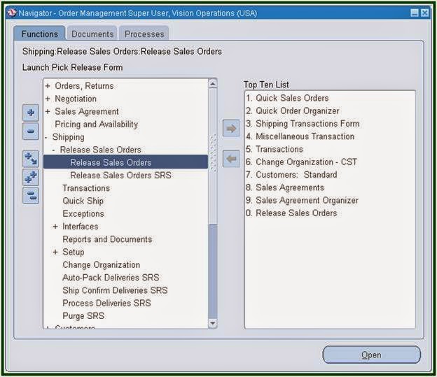 Oracle Applications: Oracle Order to Cash (O2C) Life Cycle