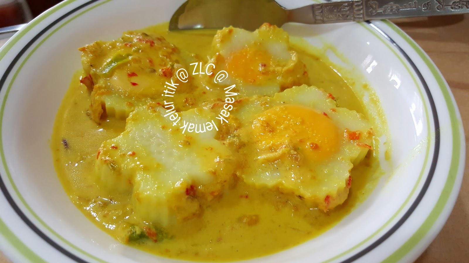 ZULFAZA LOVES COOKING: Masak lemak telur itik