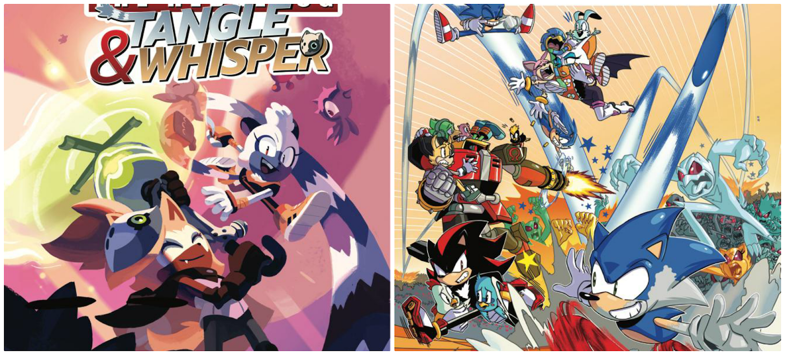 REVELADAS LAS PORTADAS DE "TANGLE & WHISPER" & LA ENTREGA #19 DE LOS ...