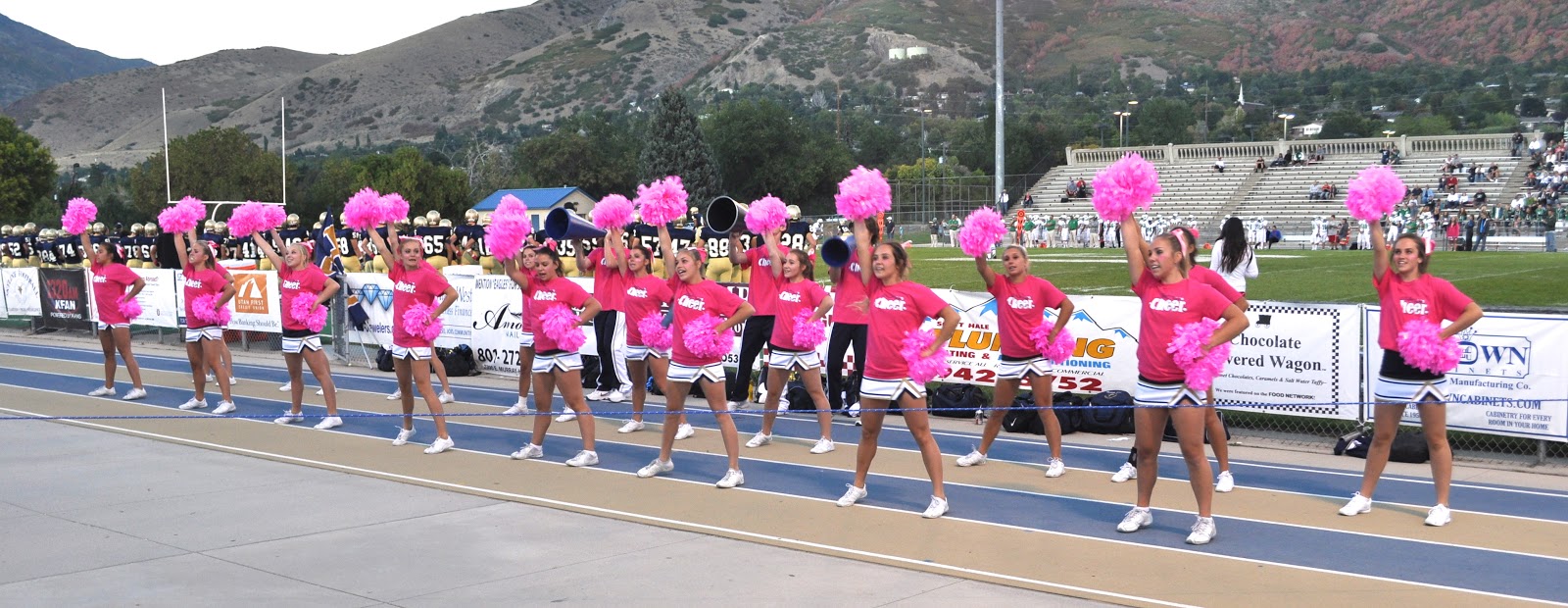 Site Under construction! High School Awareness Pink Out Football Game ...