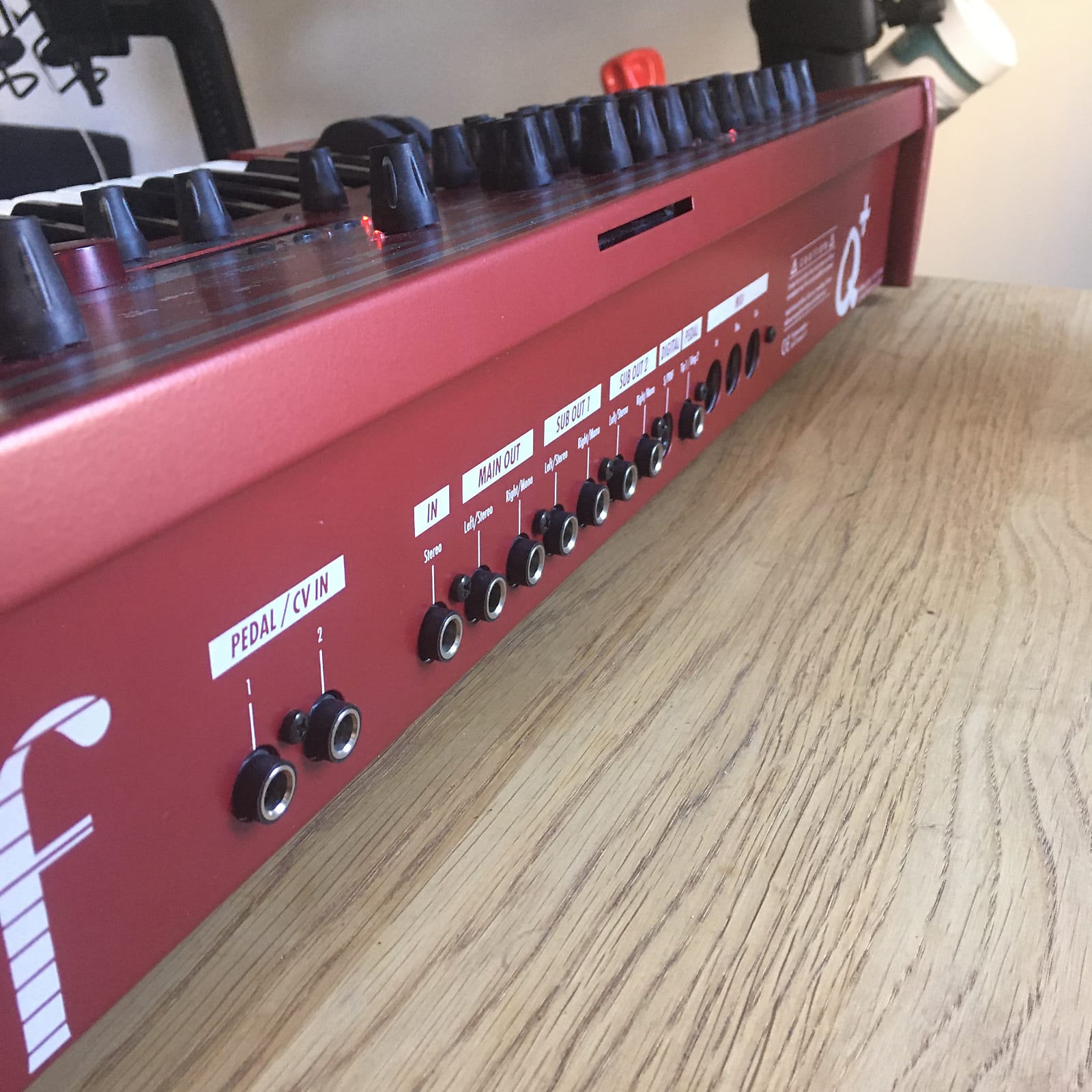 MATRIXSYNTH: Waldorf Q+ Ruby Red w/ OLED Display